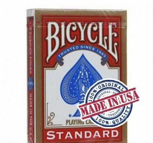 Игральные карты Bicycle Standard, красные