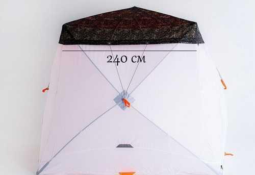 Антидождевая накидка 240х240 см для палатки куб