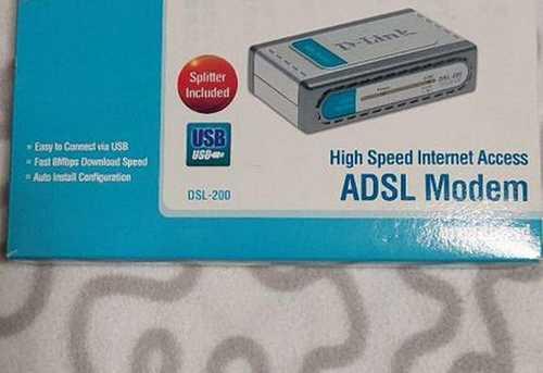 Adsl modem DSL 200