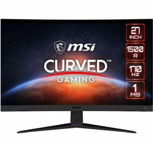 MSI 27" G27C5 E2 черный VA LED 1ms 16:9 hdmi полум