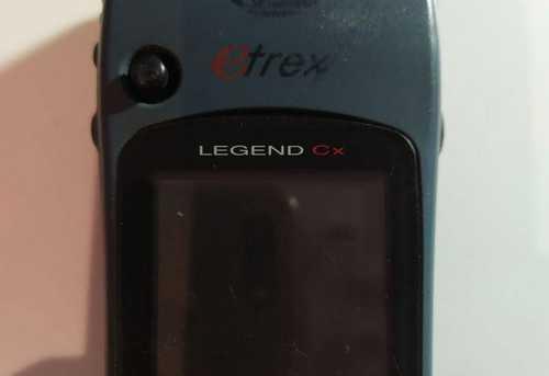 Gps навигатор garmin Legend Cx