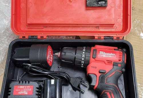 Дрель шуруповерт milwaukee 12v бесщеточный