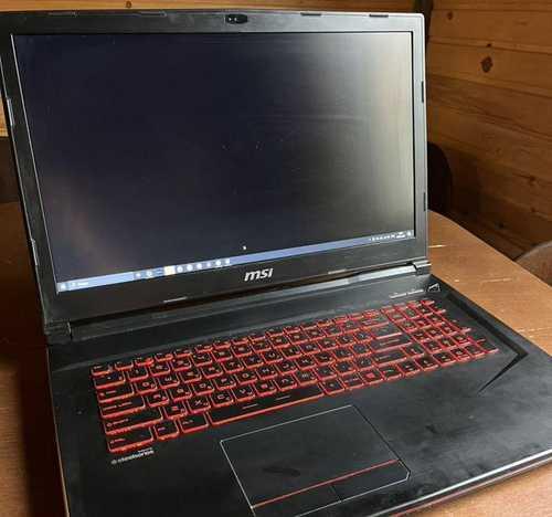 Игровой ноутбук msi gl 73 8rd