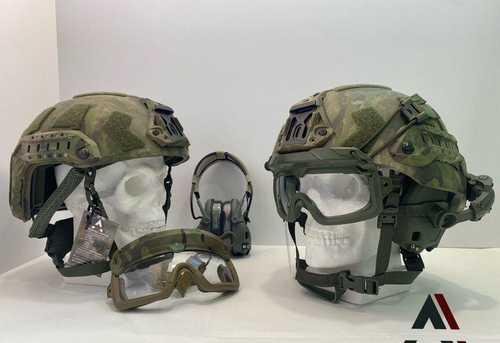 Военный шлем тактический Spartan armor комплект