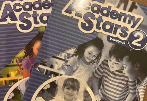 Academy stars 2 комплект учебник/тетрадь/диск