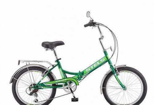 Складной велосипед 20" stels Pilot-450 зеленого цв