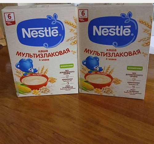 Детская каша безмолочная Nestle