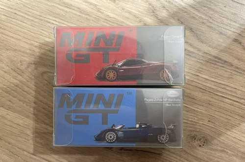 Mini GT 1:64 лот 2 шт Pagani коллекционные