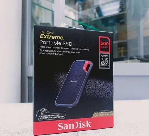 Внешний SSD 500Gb SanDisk новый