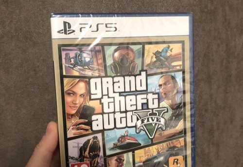 GTA5 PS5 (новый диск) игра