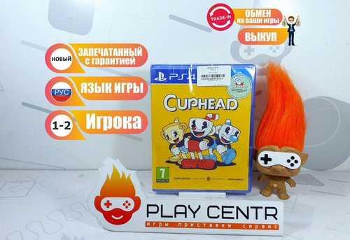 Диск для PS4 Cuphead Новый