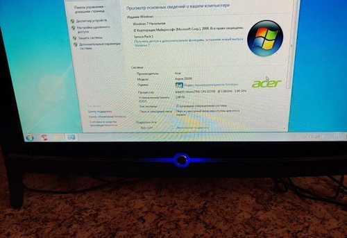 Продам моноблок Acer Aspire Z1650