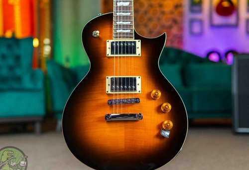 ESP LTD EC-256FM Dark Brown Sunburst