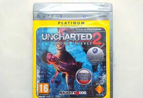 Uncharted 2 PS3 Новый, запечатанный
