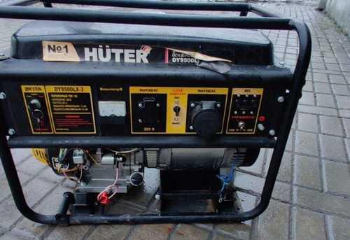 Бензиновый генератор huter DY9500(380kw) 8.5kw
