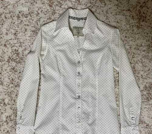 Рубашка (блузка) белая Guess xs