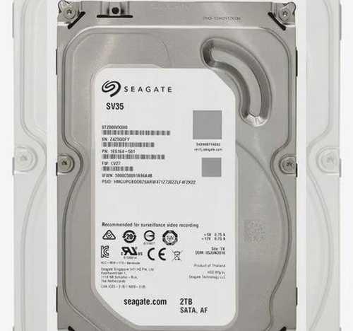 HDD Seagate SV35 2Tb SATA 3.5 Новый