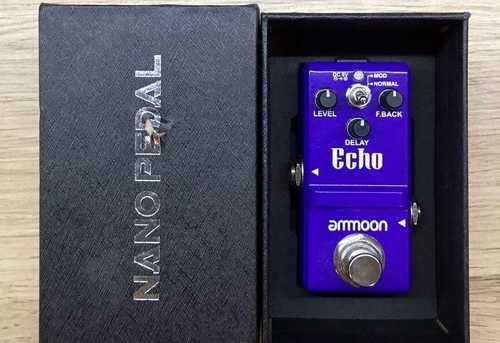 Суперкомпактная педаль Ammoon Echo delay