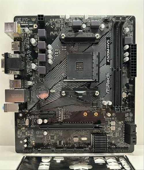 Новая ASRock A520M-HVS (Socket AM4)