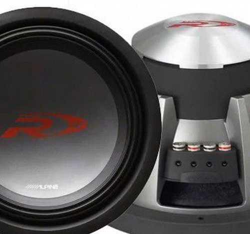 Сабвуфер Alpine SWR-1222  Усилитель MacAudio Z2200