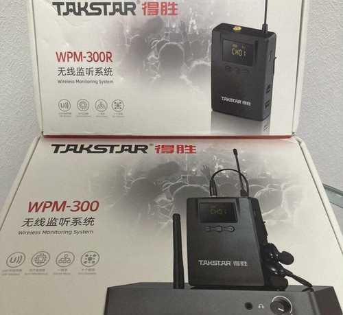 Takstar wpm 300 беспроводной ушной мониторинг