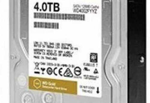 Жесткий диск HDD WD Gold 4TB WD4002fyyz