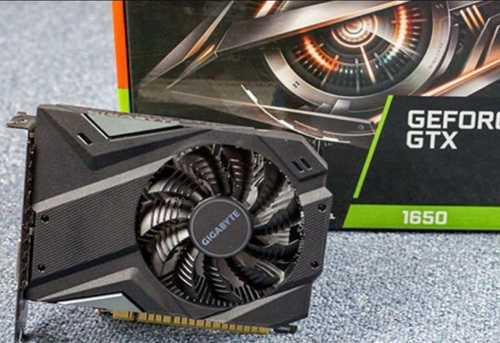 Видеокарта Gigabyte GTX1650 4Gb(отличное состояние