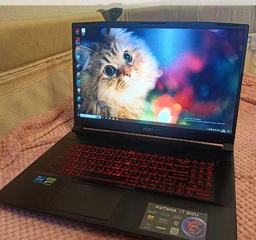 Ноутбук msi katana gf76 b12ucr 821xru