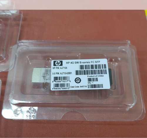 Трансивер HP 4Gb Short Wave B-series FC SFP AJ715A