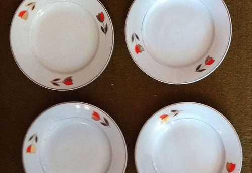 Фарфоровые тарелки Барановка СССР 60-е годы