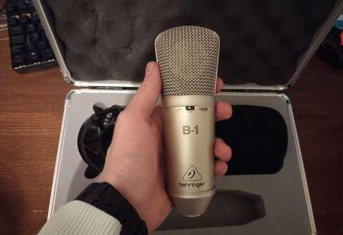 Студийный конденсаторный микрофон behringer B-1