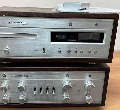 Luxman D-38U, CL-38U пред и сd проигрыватель