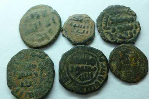 Набор исламских монет номер 13. 6 шт