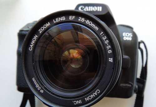 Canon d60 (не путать с Canon 60d) с EF 28-80