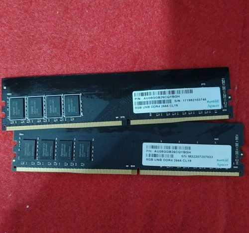 Оперативная память ddr4 16gb 2666