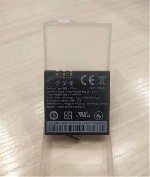 Аккумулятор JNT для Xiaomi YI AZ16-1 1400mAh