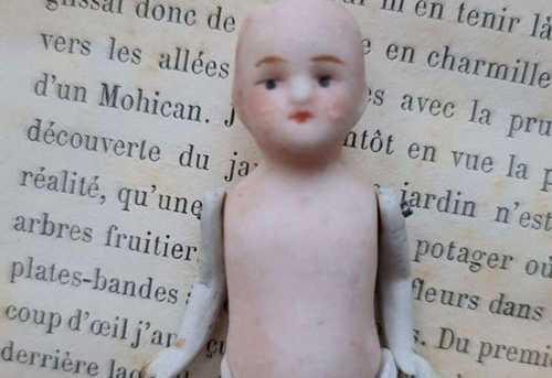 Антикварная редкая кукла (пупс) фарфор