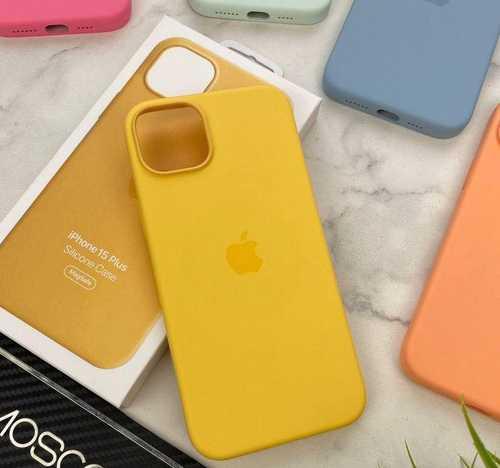 Чехол на iPhone 15 Plus Silicone Case