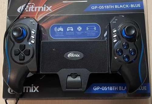 Джостик для телефона Ritmix GP-051BTH black-blue