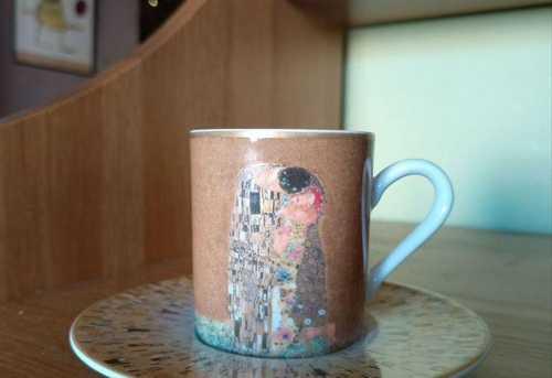Чашка с блюдцем Густав Климт