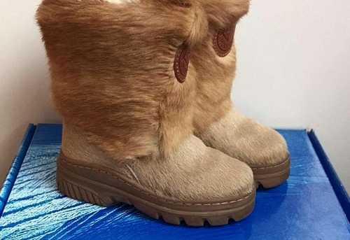 Унты из натурального меха Moregor