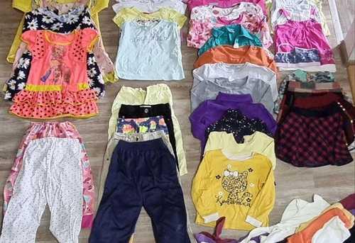 Вещи пакетом одежда для девочки 116-122