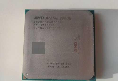 Процессор AMD 200GE сокет AM4