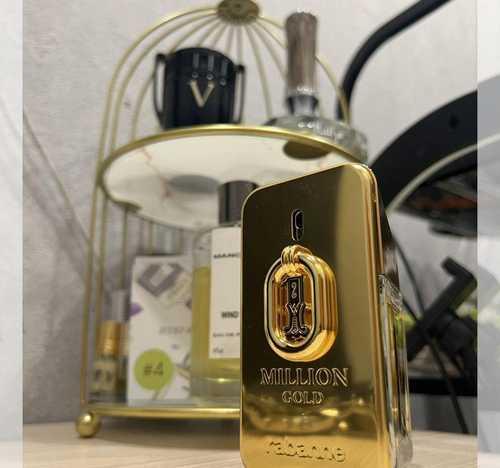 Paco rabanne 1 million gold 50ml, мужской парфюм