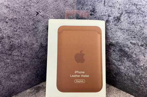 Чехол Apple iPhone Wallet MagSafe Brown
