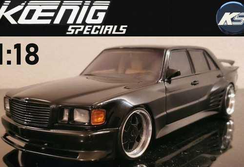 1/18 Mercedes W126 SEL 600 Koenig Special 1:18