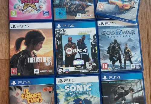 Коллекция игр на PS4 и PS5