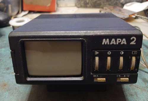 Телевизор Мара 2 производства СССР