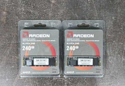 SSD накопитель AMD R5MP240G8 M.2 2280 240 гб nvme