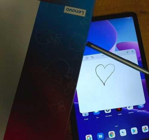 Lenovo Tab M10 Plus 3rd gen+стилус Lenovo